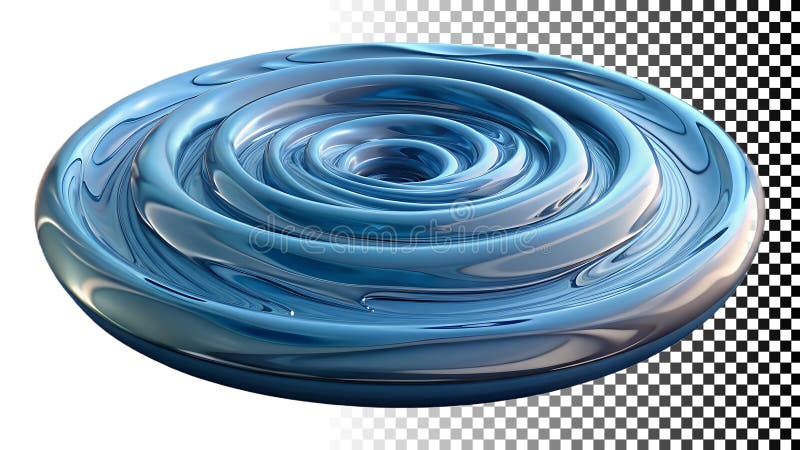 Blue Swirl Abstract Texture, Modern Fluid Pattern, Elegant Background ...