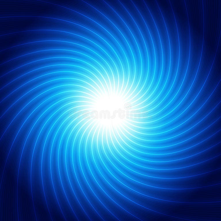 Blue Swirl Lines - Vector Design Concept Stock Illustration ...