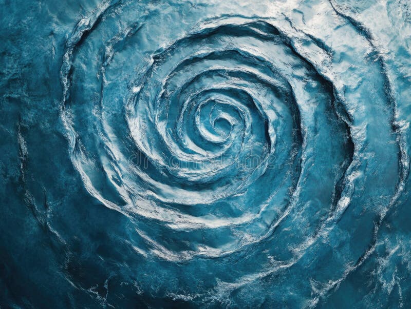 Blue Swirl Ocean stock image. Image of wave, marine - 379422141
