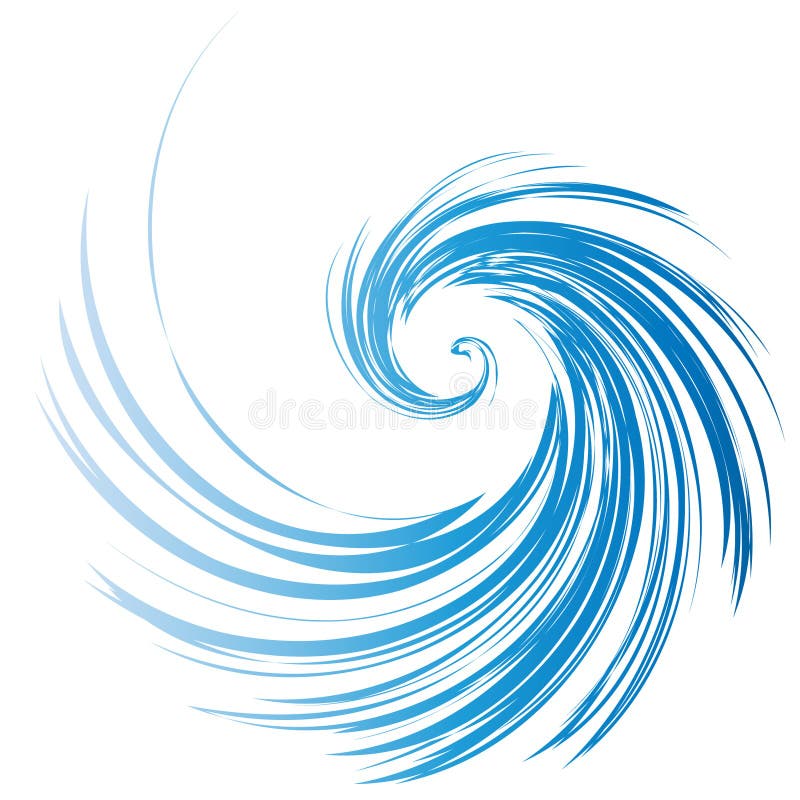 Blue swirl vector stock vector. Illustration of smudge - 141711576