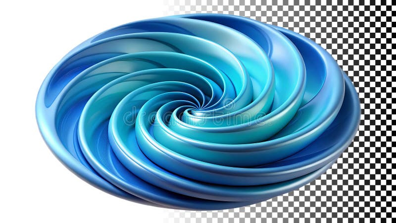 Blue Swirl Vortex Texture, Dynamic Spiral Pattern, Abstract Motion ...