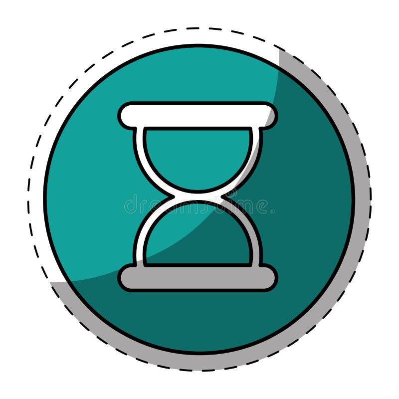 Blue Symbol Loading Icon Design Stock Illustration - Illustration of ...