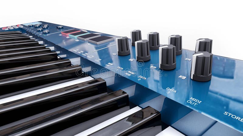Synth Keys Stock Illustrations – 653 Synth Keys Stock Illustrations ...