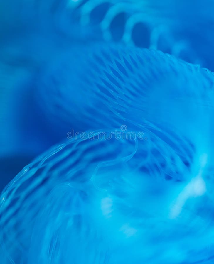 Blue Synthetic Sponge As an Abstract Background Stock Image - Image of ...