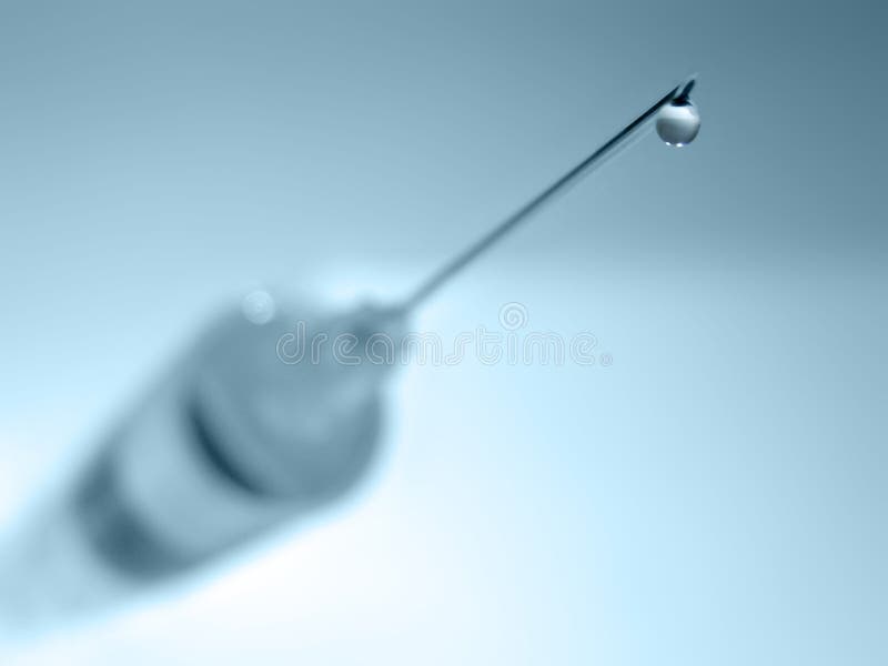 Blue syringe stock photo. Image of capsule, analyse, designs - 1964