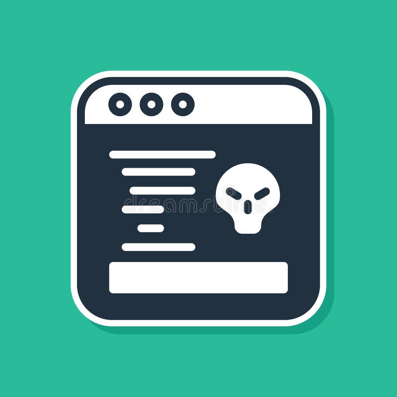 Blue System Bug Concept Icon Isolated on Green Background. Code Bug ... Blue System Bug Concept Icon Isolated on Green Background. Code Bug ...