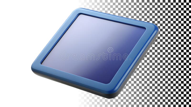 Blue Tablet Computer Device Icon Technology Mobile Digital Screen App ...