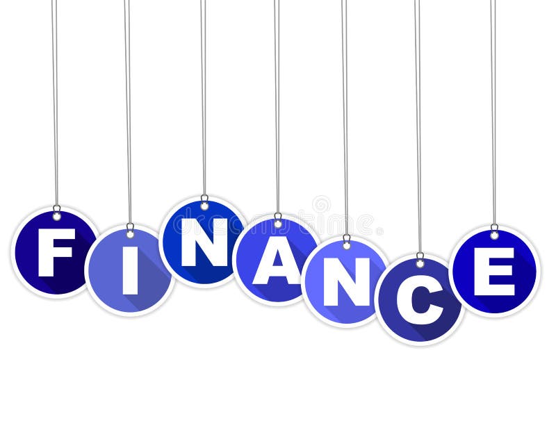 Blue tag finance stock vector. Illustration of account - 58348159