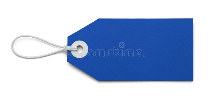 Blue Tag stock image. Image of design, message, consumerism - 34637517