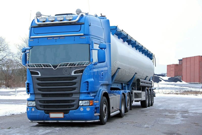 Tanker truck stock photo. Image of sixteen, container - 17569718
