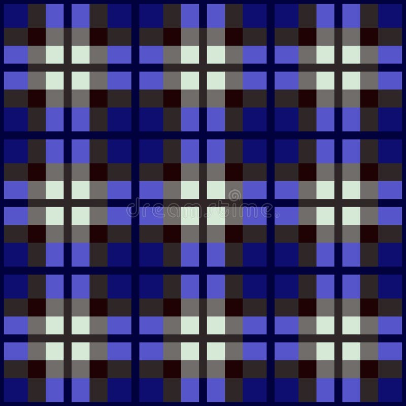 Blue tartan pattern stock vector. Illustration of square - 25317453