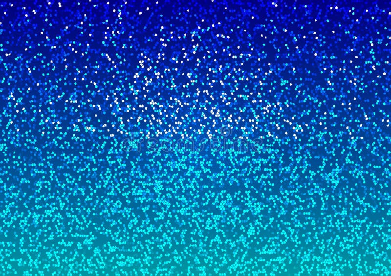 Blue and Teal Gradient with Sparkling White Particles Stock Image ...