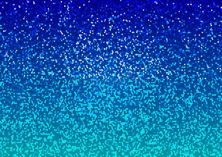 Blue and Teal Gradient with Sparkling White Particles Stock Image ...