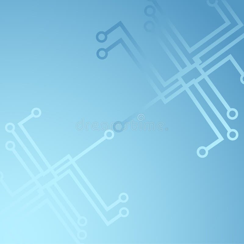 Blue tech background stock vector. Illustration of condenser - 19143299