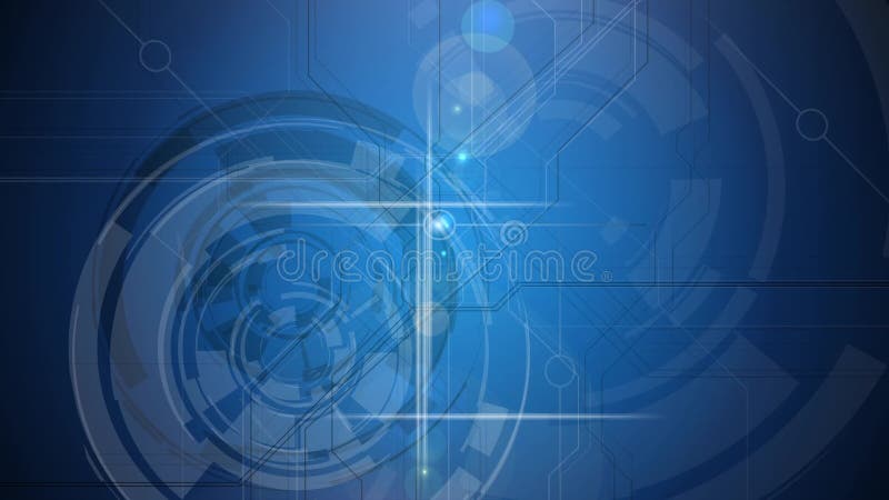 Blue Hi-tech Background - Stock Diagrams Stock Video - Video of ...