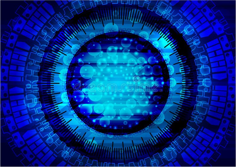 Blue Tech Background Vector Design Technology Abstract Stock Vector ...