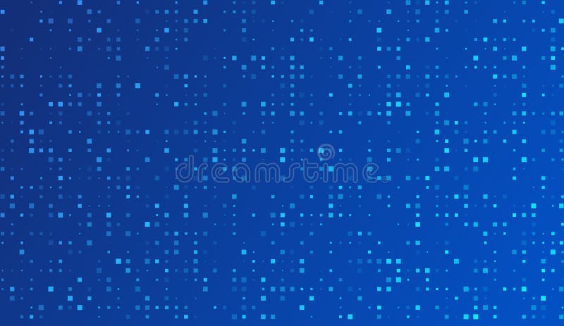 Blue Tech Finance Background Abstract Pixel Element Network. Abstract ...
