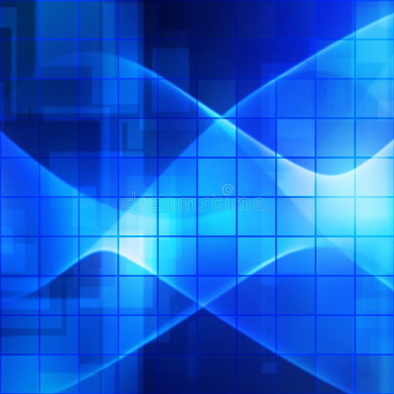 Blue technology stock illustration. Illustration of artistic - 17194075