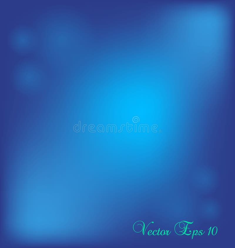 Blue Futuristic Circular Wave Vector Stock Vector - Illustration of ...