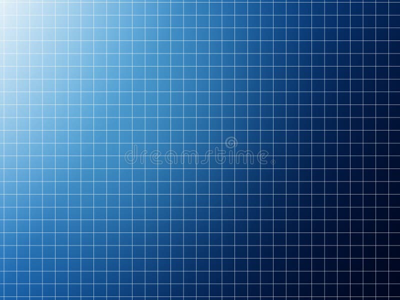Blue Technology Background with Grid Line Stock Photo - Image of cell ...