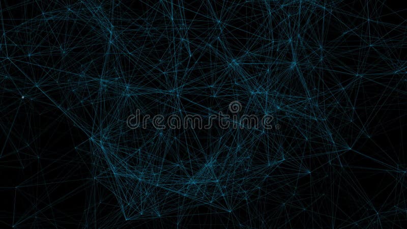 Blue Technology Lines Connectivity Animation Stock Video - Video of ...