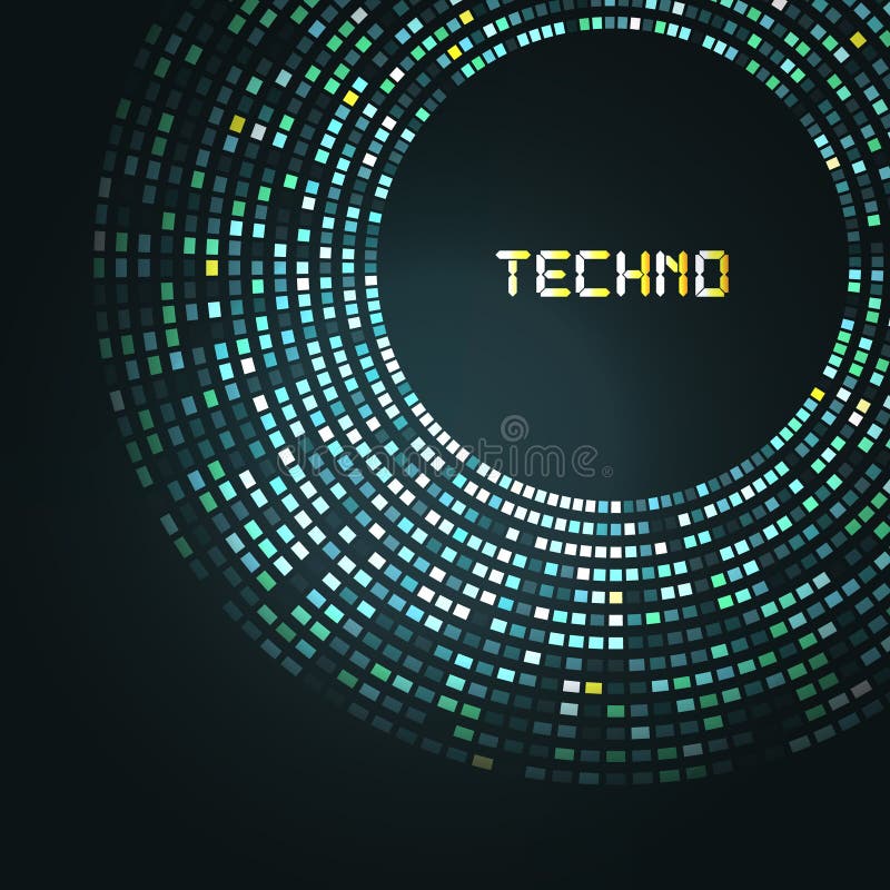 Red Technology Round for Your Logo Template. Can Be Used for Business ...