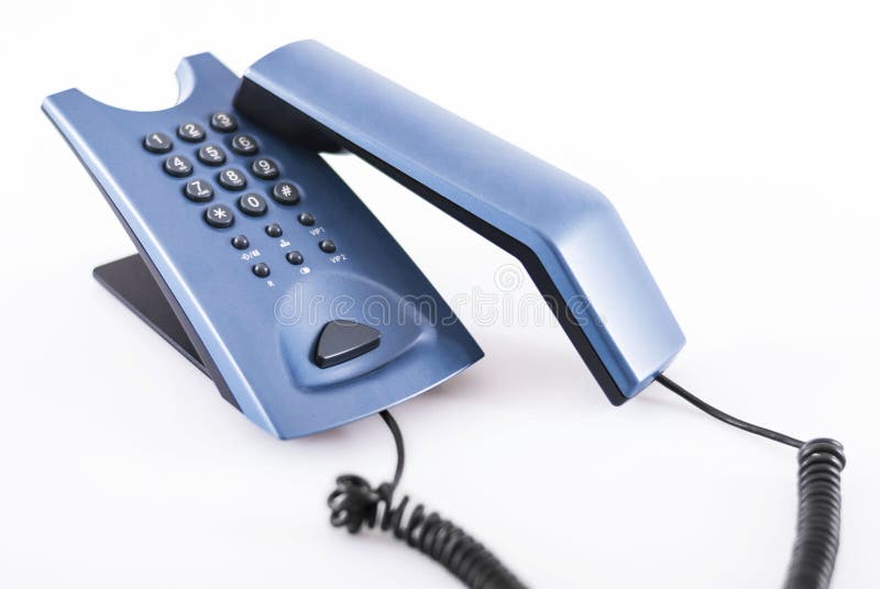 Telephone stock photo. Image of caller, pick, call, blue - 5798456