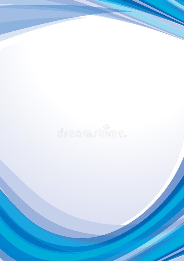 Blue template stock vector. Illustration of multi, color - 10723904