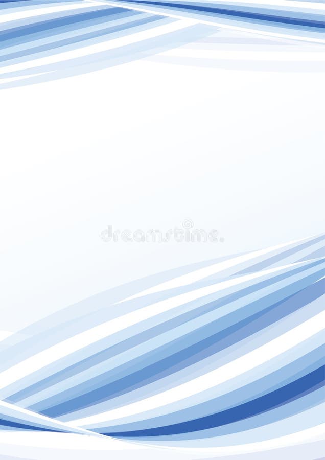 Blue template stock vector. Illustration of space, striped - 11101538