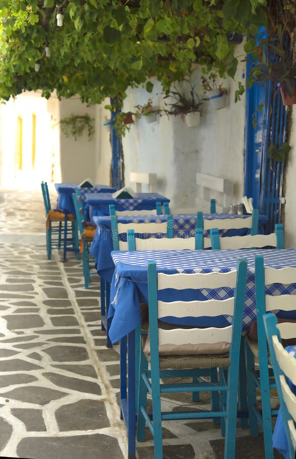 Beautiful Streets of Greece Stock Image - Image of mykonos, stairs ...