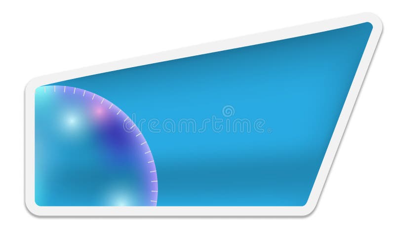 Blue Pattern Frame with Text Box Stock Vector - Illustration of swirl ...