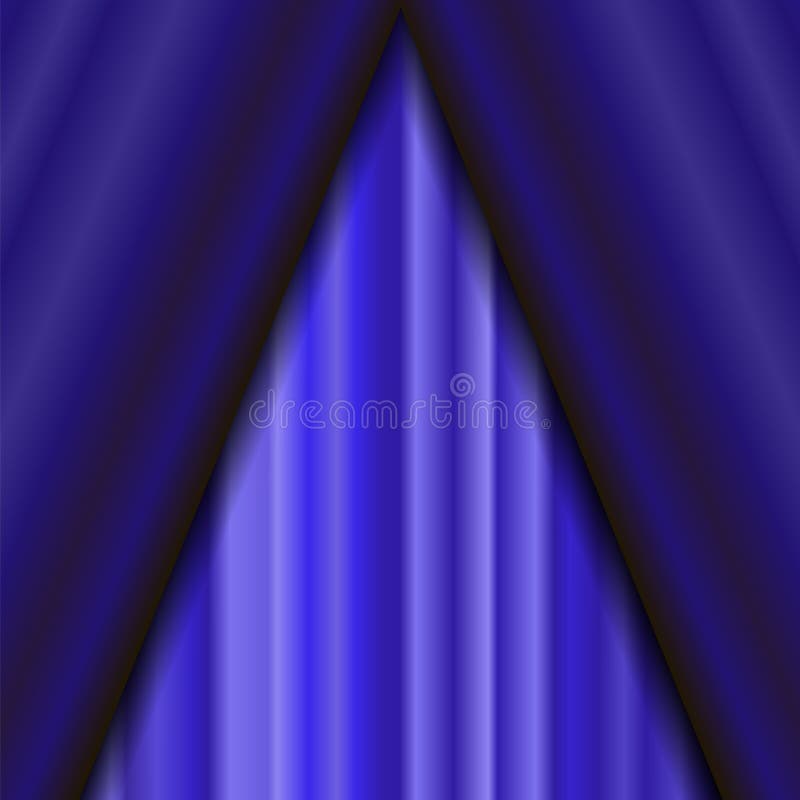 Blue Textile Pattern. Cinema Stage Stock Vector - Illustration of blue ...