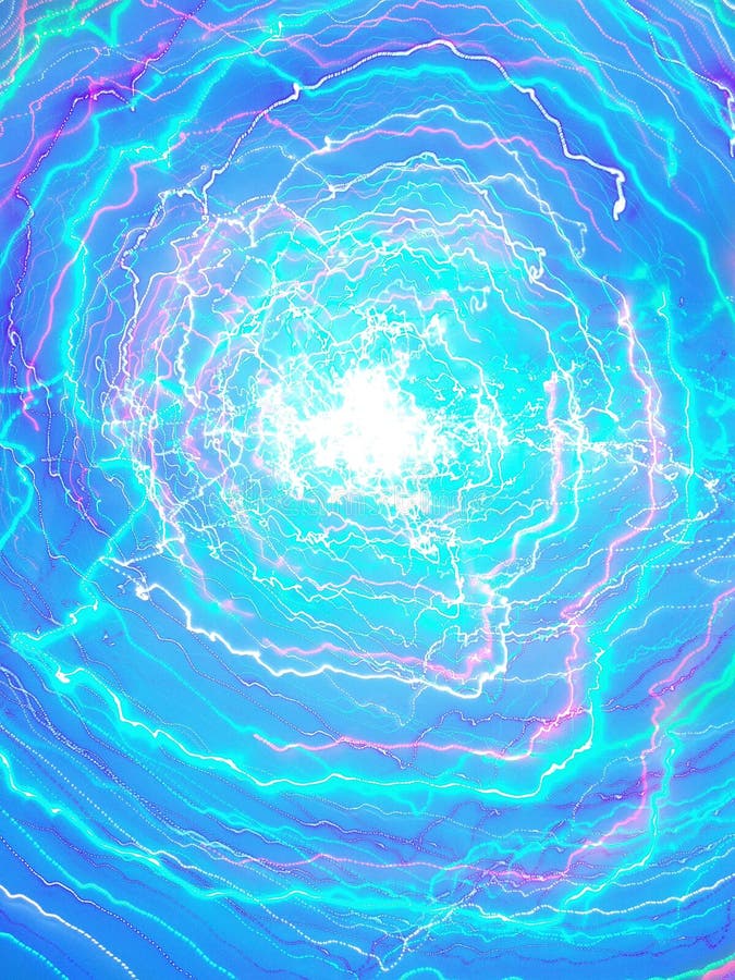 Blue Texture Magic Chidori Naruto Art Stock Photo - Image of line ...