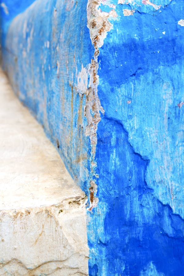 Blue in Texture Wall and Step Stock Illustration - Illustration of ...