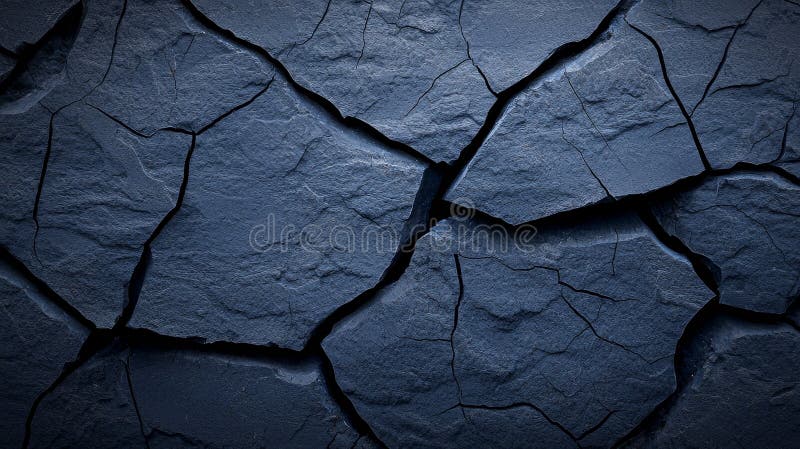 Blue Textured Background - Rough and Cracked Wall Surface. Stock ...