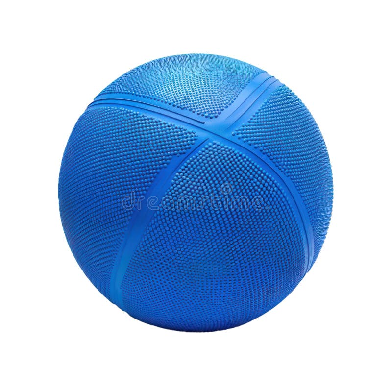 Blue Textured Basketball on Transparent Background Stock Photo - Image ...