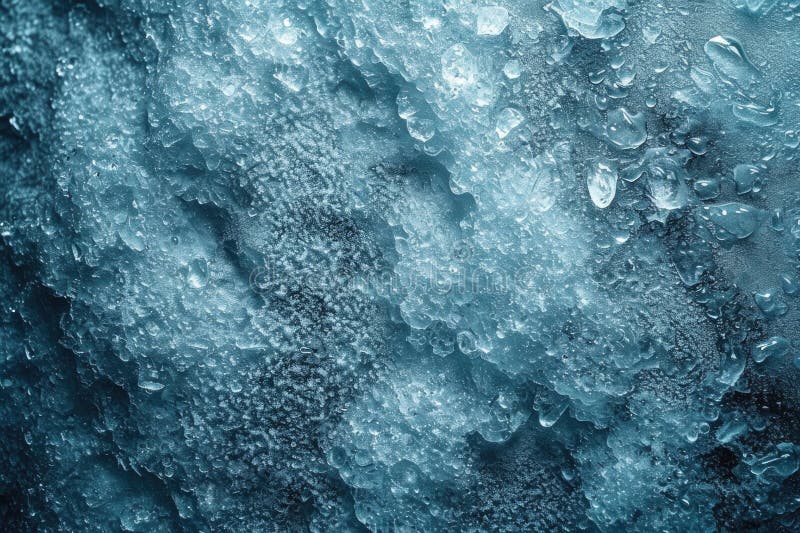 Blue Textured Ice. Abstract Ice Texture Stock Illustration ...