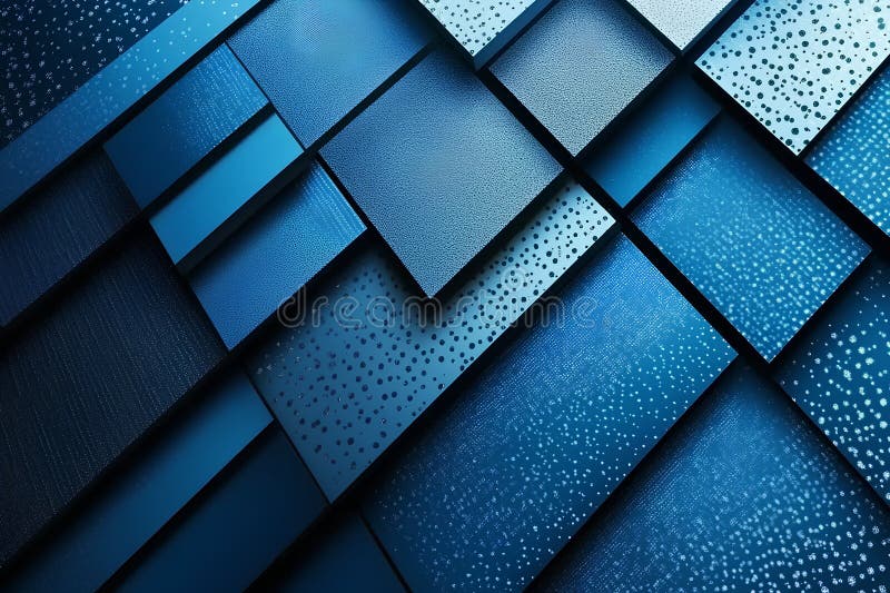 Blue Textured Layers Create a Modern Abstract Design with Depth and ...