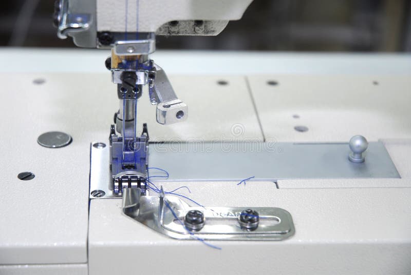 Blue thread stock photo. Image of hand, design, industrial - 2820698