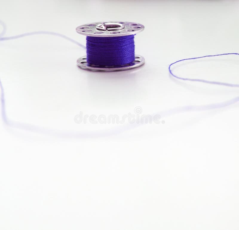 Blue Thread stock image. Image of craft, cotton, square - 37820687