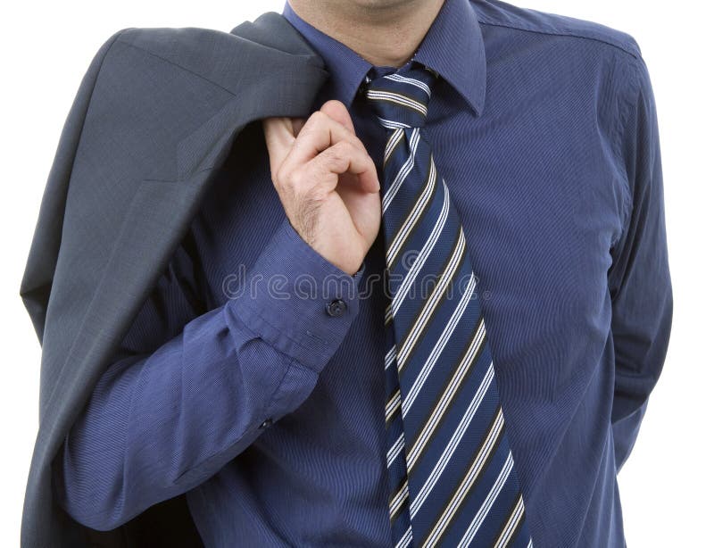 Blue tie stock image. Image of lapel, businessman, formal - 34125567