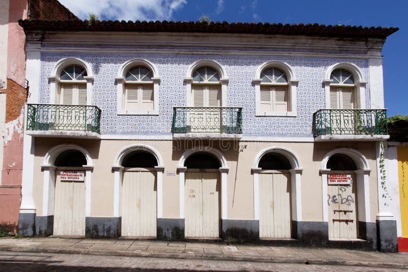 Sao Luis Do Maranhao Brazil Stock Image - Image of south, luis: 5436333