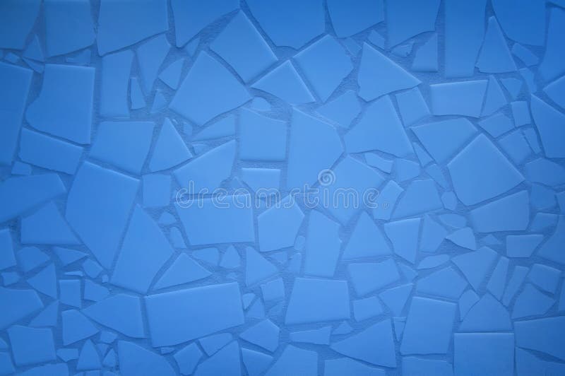 Blue Tile Mosaic stock image. Image of colorl, bath, floor - 62852709