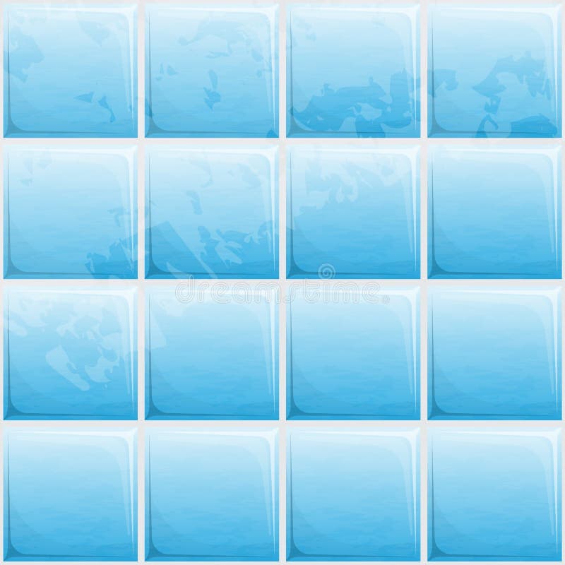 Blue tile pattern stock vector. Illustration of backgrounds - 35725993
