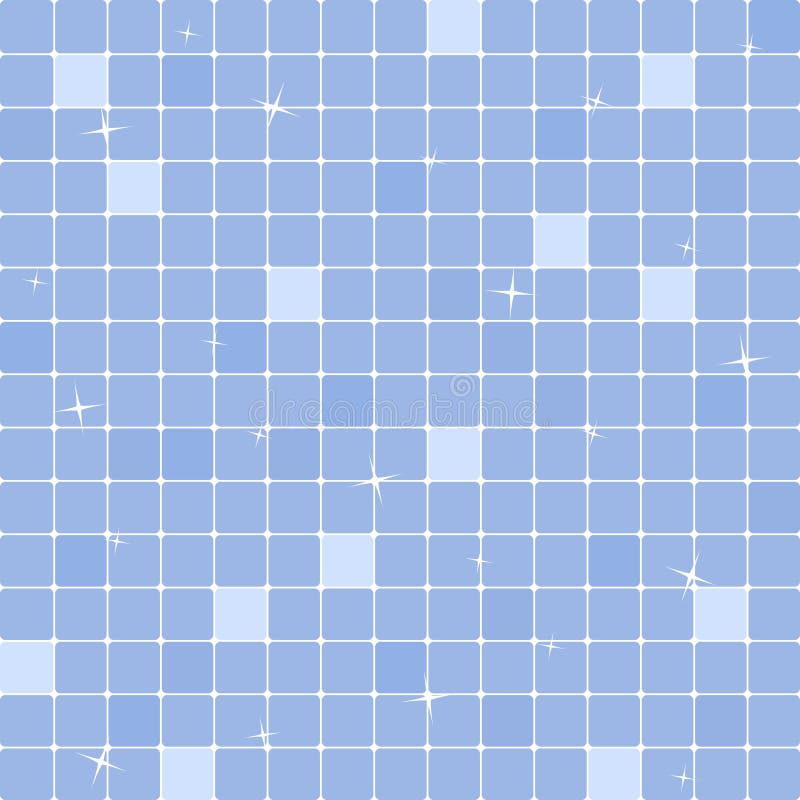 Blue Tile Texture Background. Bathroom Design Illustration Stock ...