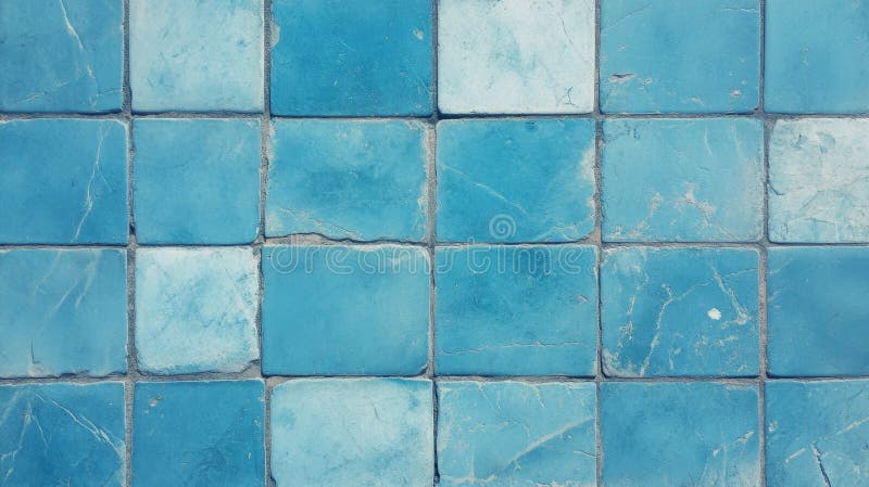 Blue Tile Texture with White Grout for Architectural Design and ...