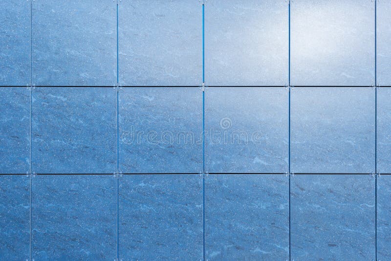 Blue tile wall. stock photo. Image of blue, decorative - 76628192