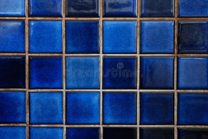 Blue Tiles stock image. Image of grout, backsplash, repetition - 5851941