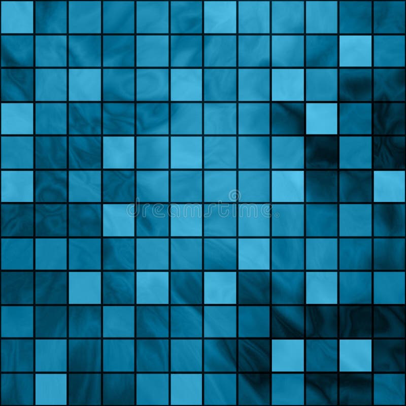 Blue Tiles Background stock illustration. Illustration of graphic - 9094622