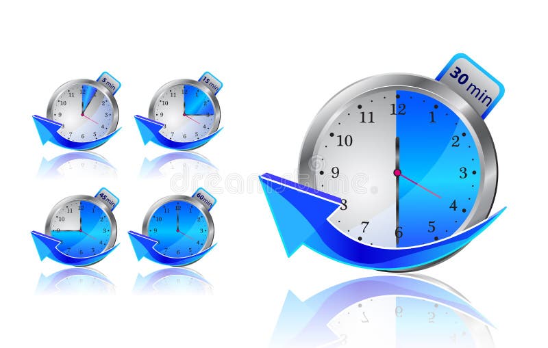 Vector countdown timer stock vector. Illustration of meter - 17070124